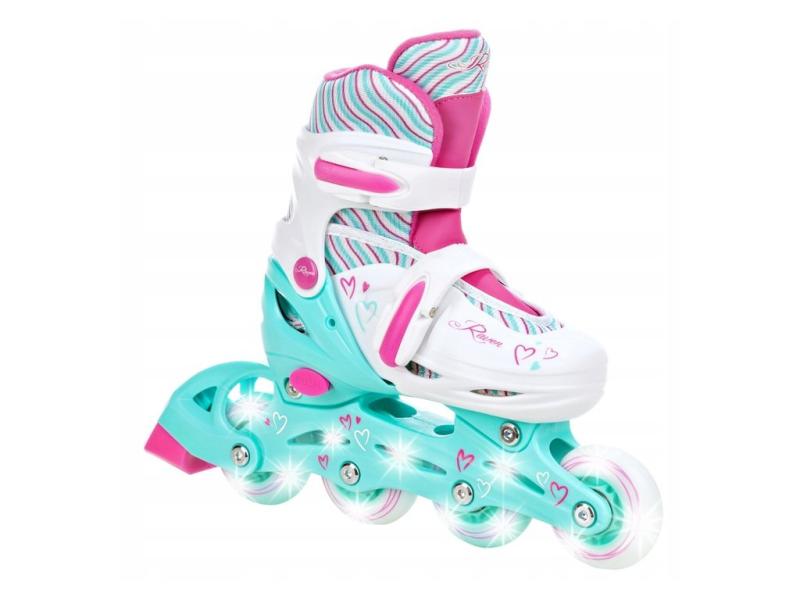 Raven Loret dětské inline brusle - svítící kola LED | Sport365.cz